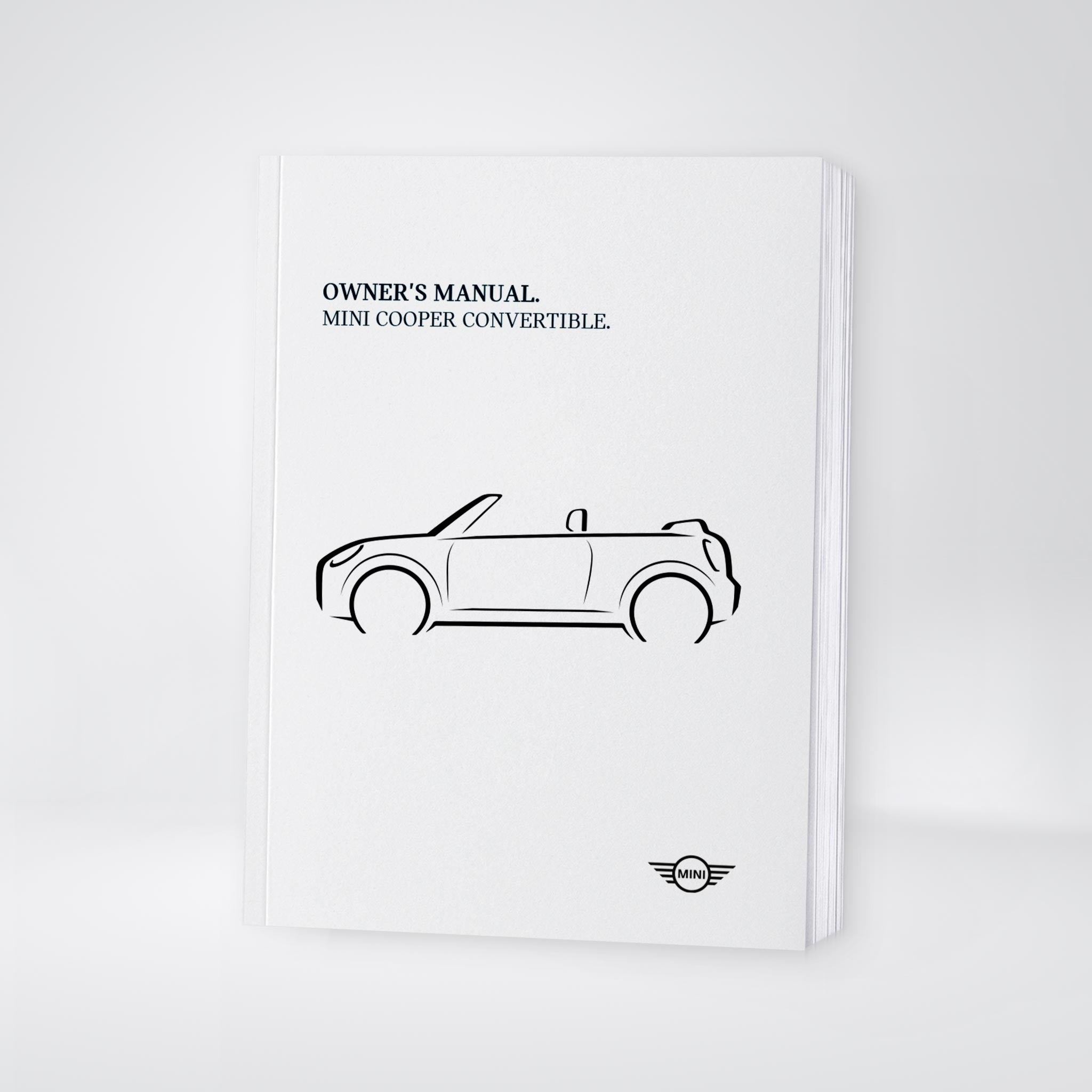2026 Mini Cooper Convertible Owner's Manual | English US – Car Manuals